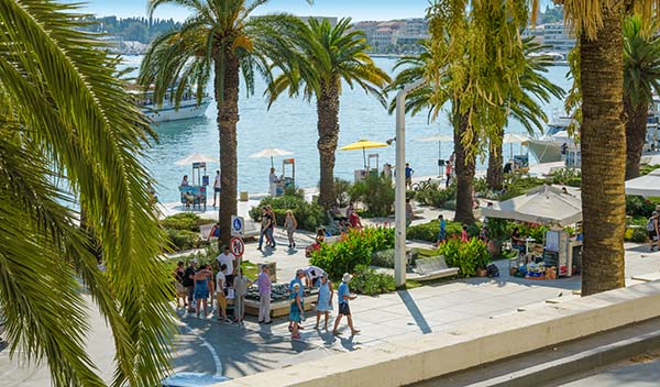 Split – mysig stad och vackra stränder | Kroatienspecialisten.se